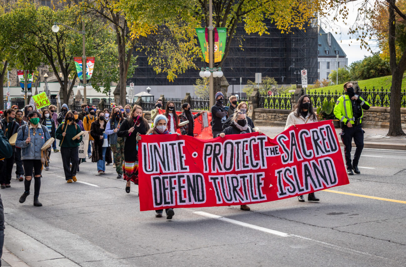 'We are tired': Demonstrators march on downtown Ottawa for Indigenous ...